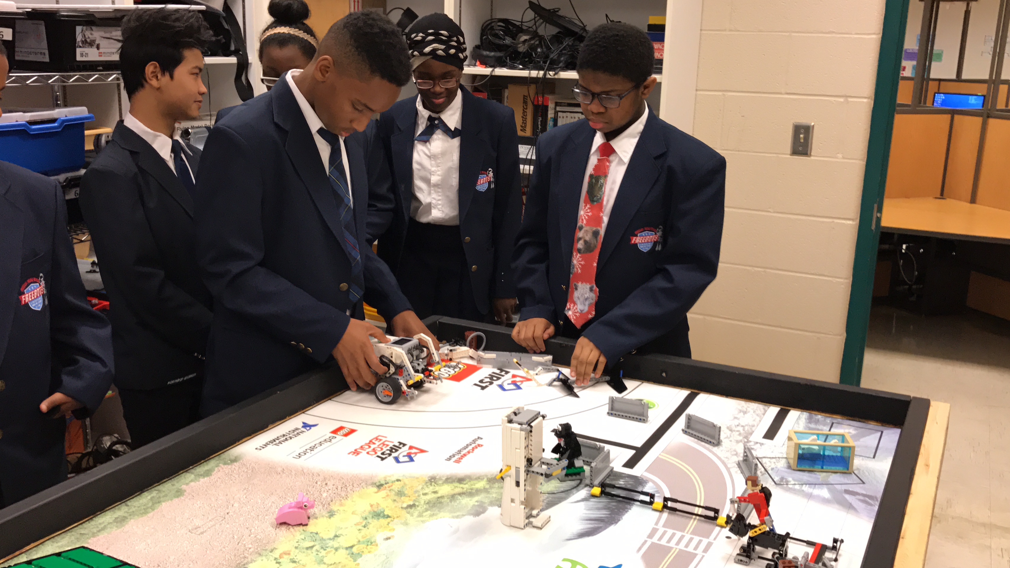 Freedom Middle School “Freebots” Robotics Team Blazes Career Path ...