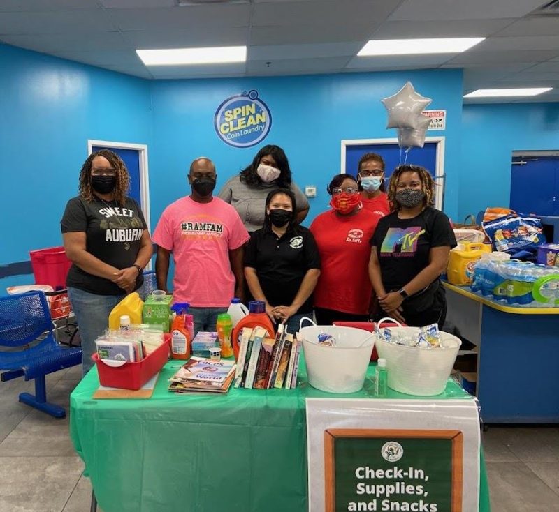 Freedom Middle School Assist Families with Laundry – DeKalb County ...